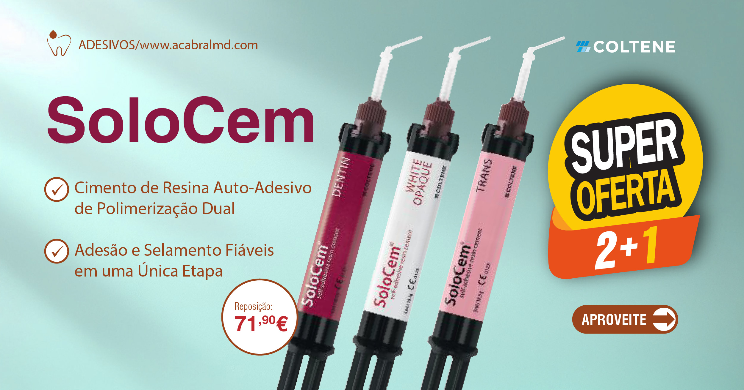 SoloCem | Augusto Cabral | Material Dentário Lda.